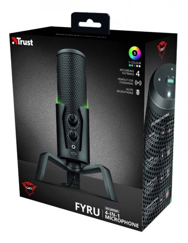 Microfono Trust Fyru 4In1 Streaming Mic Gxt258 | Trust